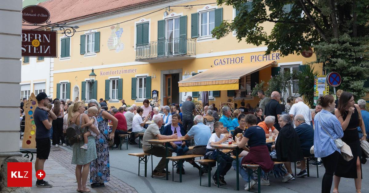 Kulinarische Highlights beim Gasslfest in Bad Waltersdorf